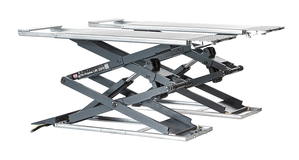 Schaarbrug opbouw dorpelopname 3500 kg - Schaar hefbruggen - MSH-Equipm