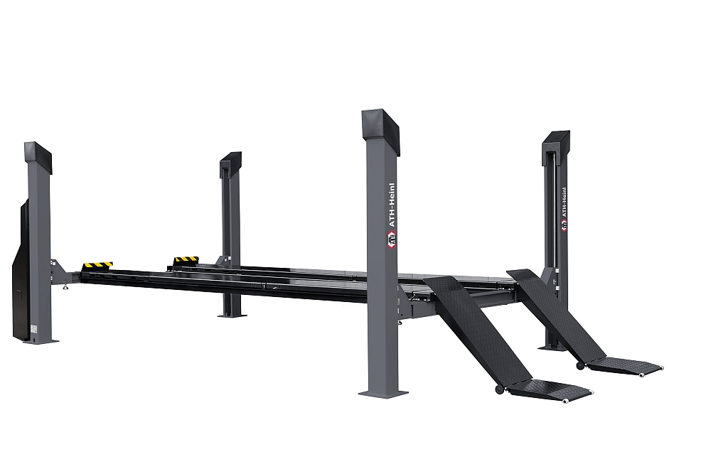 4-koloms hefbrug vlakke rijbaan 5500 kg - 1- 2- en 4-koloms hefbruggen