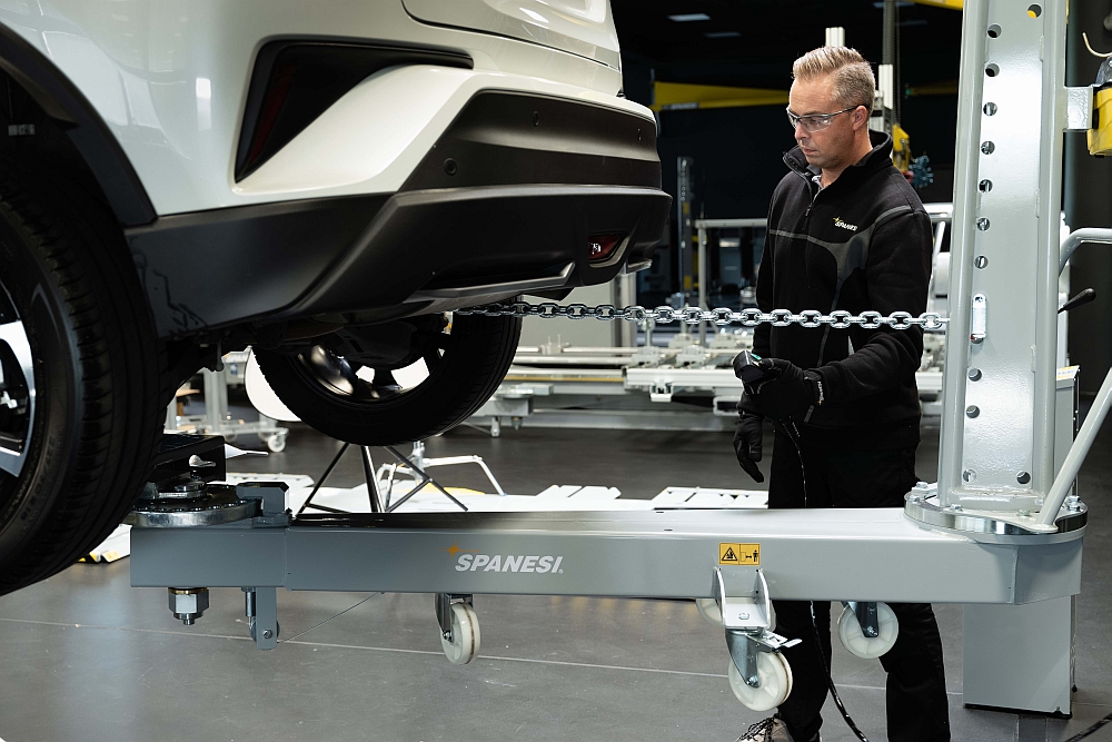 Minibank Spanesi maxiplus 3500 kg - Richtbanken - MSH-Equipment